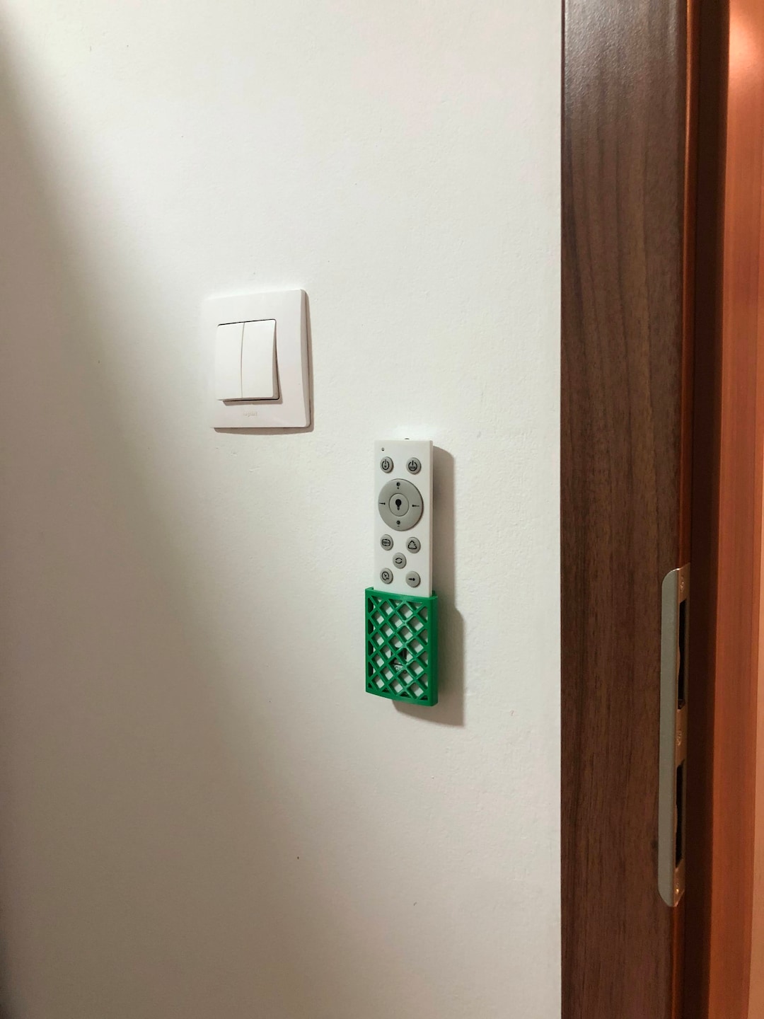 Wall Mout LED Remote Control Holder 1 - STL File - Etsy