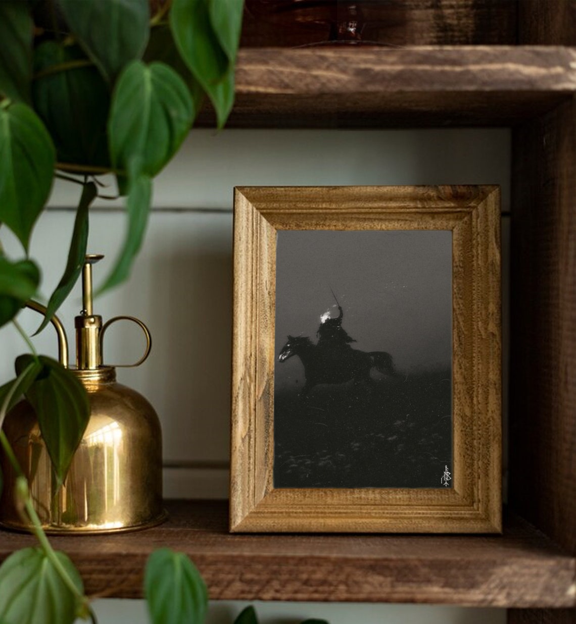 Dullahan Print, Dullahan A4 Poster, Illustration Print - Etsy