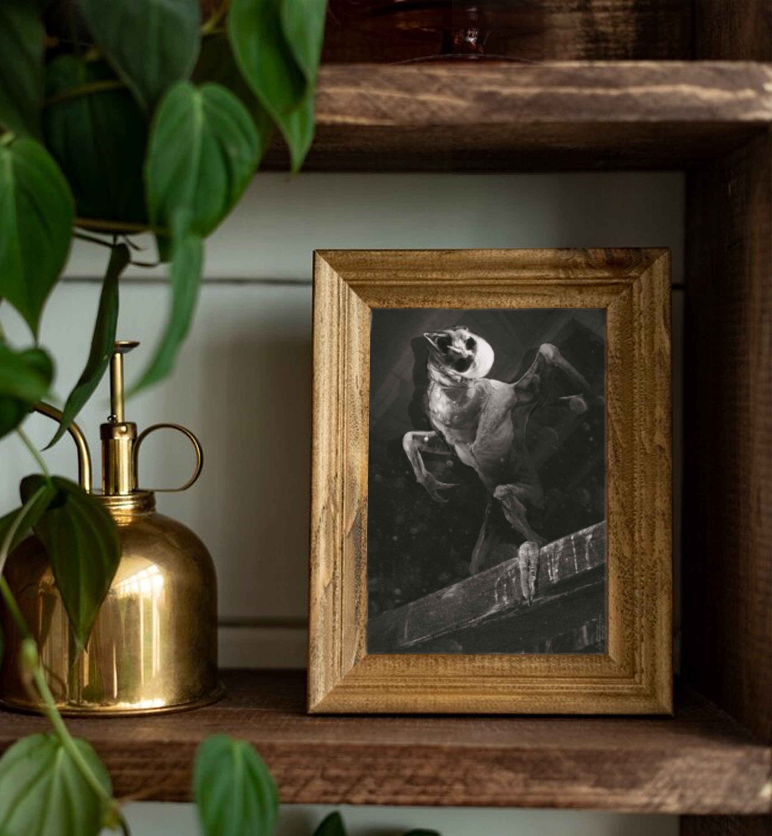 Strzyga Print Strzyga A4 Poster Illustration Print - Etsy