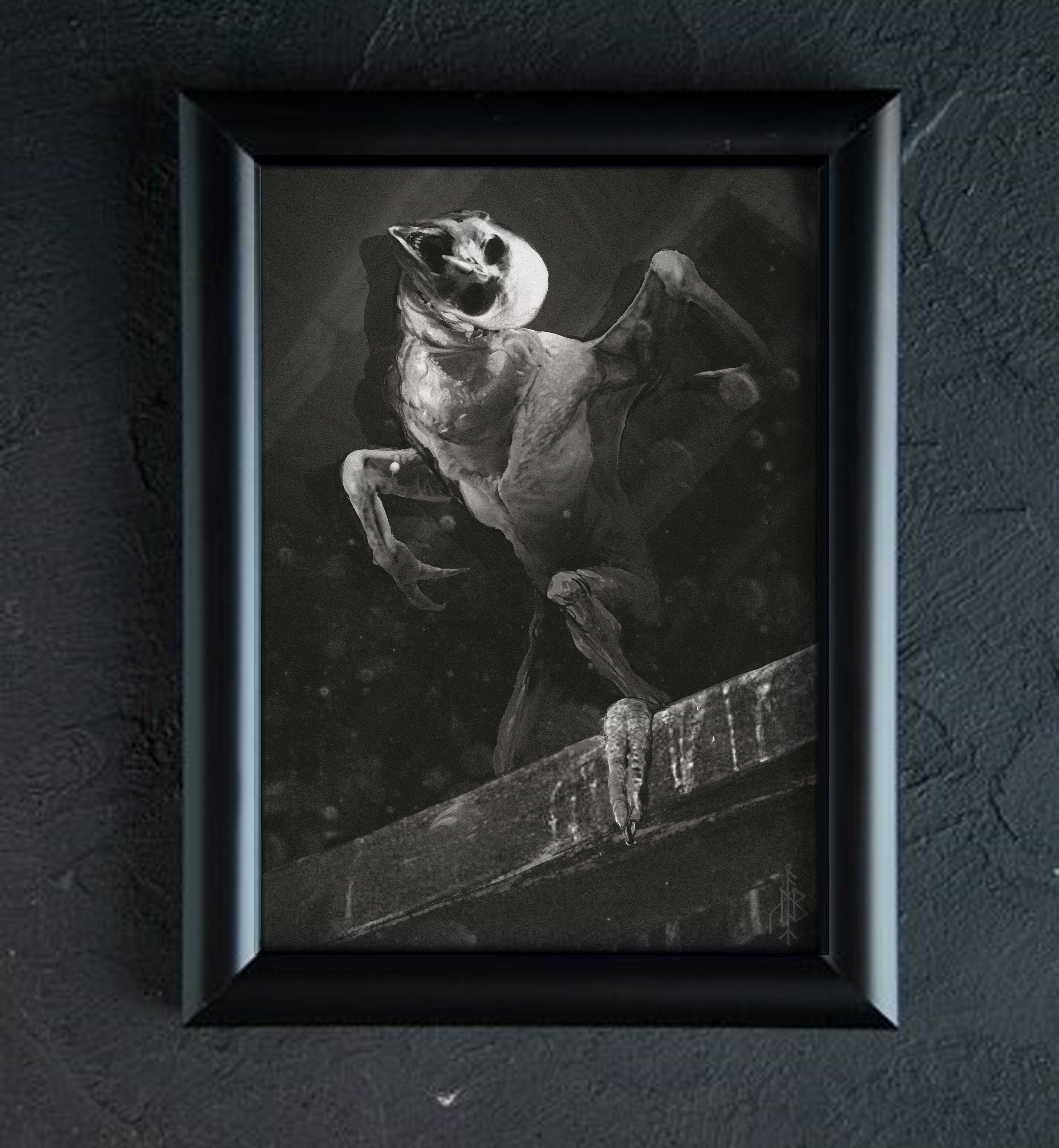 Strzyga Print Strzyga A4 Poster Illustration Print - Etsy