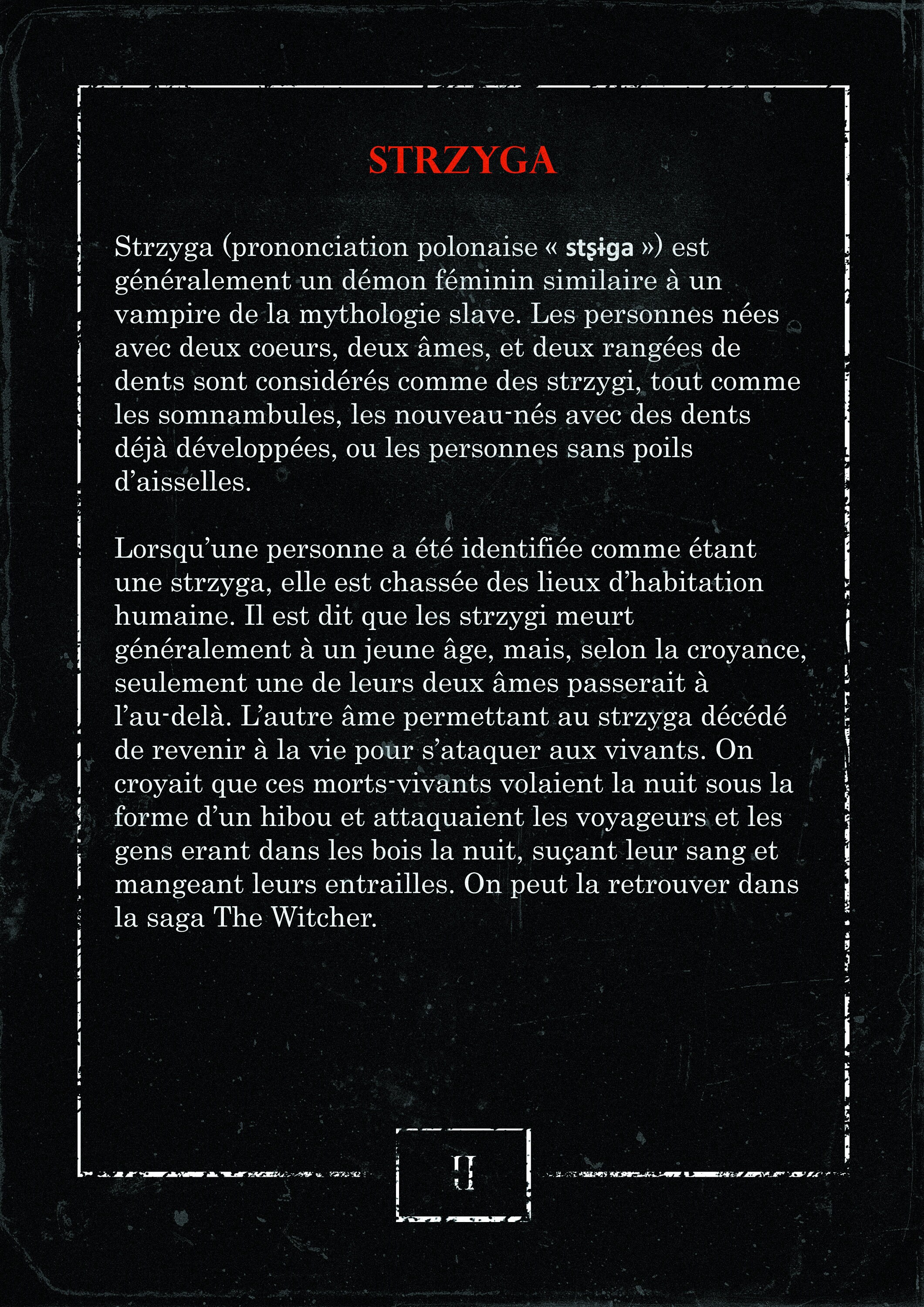 Strzyga Print, Strzyga A4 Poster, Illustration Print - Etsy