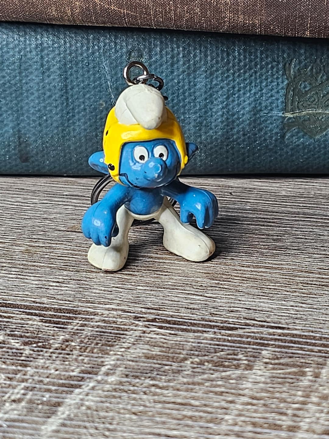 Vintage Wrestler Smurf Keychain - Etsy