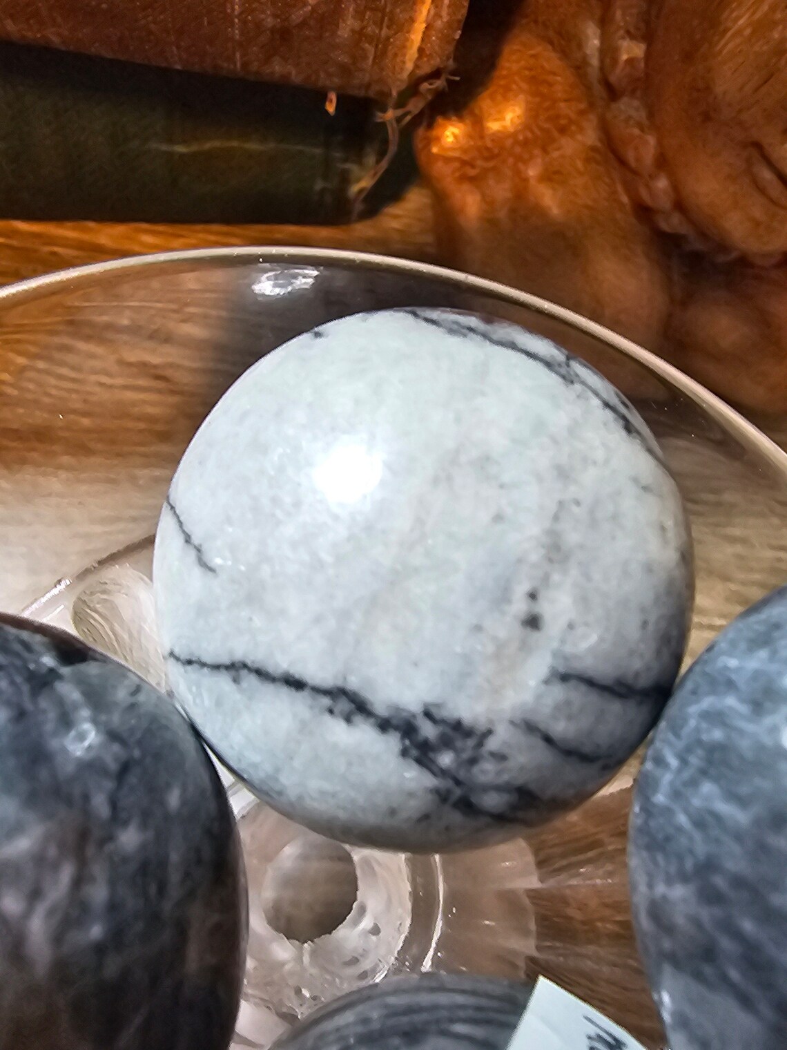 Spider Web Jasper Spheres - Etsy Canada