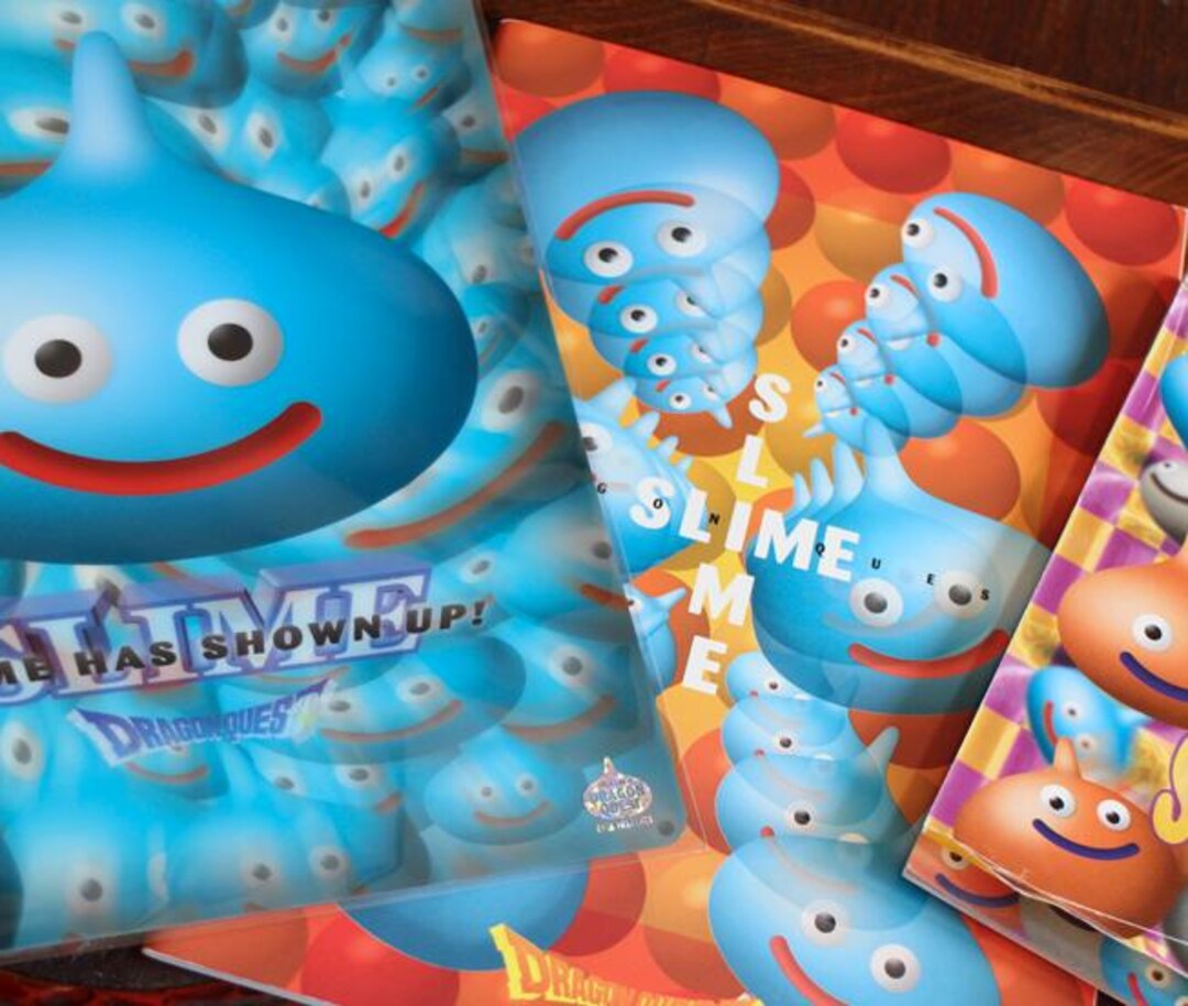 Slime Has Shown Up Vintage Dragon Quest Stationery: Shitajiki/pencil ...