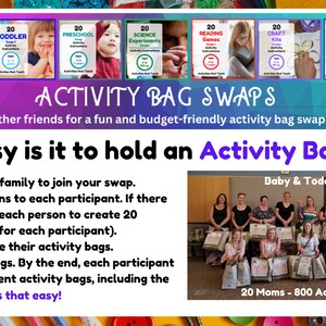 PRESCHOOL Activity Bags Swap 2 - Etsy