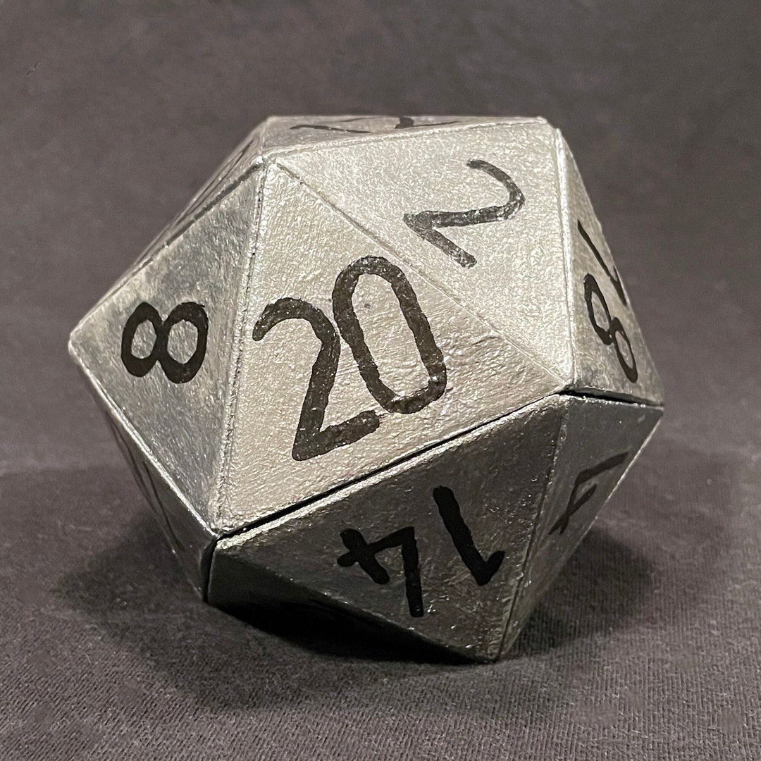 D20-shaped Box With Dice - Etsy