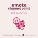 Pink Candy Cane | Channel Point | Twitch Emote | Peppermint Stick ...