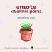 Seedling Pot Channel Point Twitch Emote Baby Plant Garden Cute ...