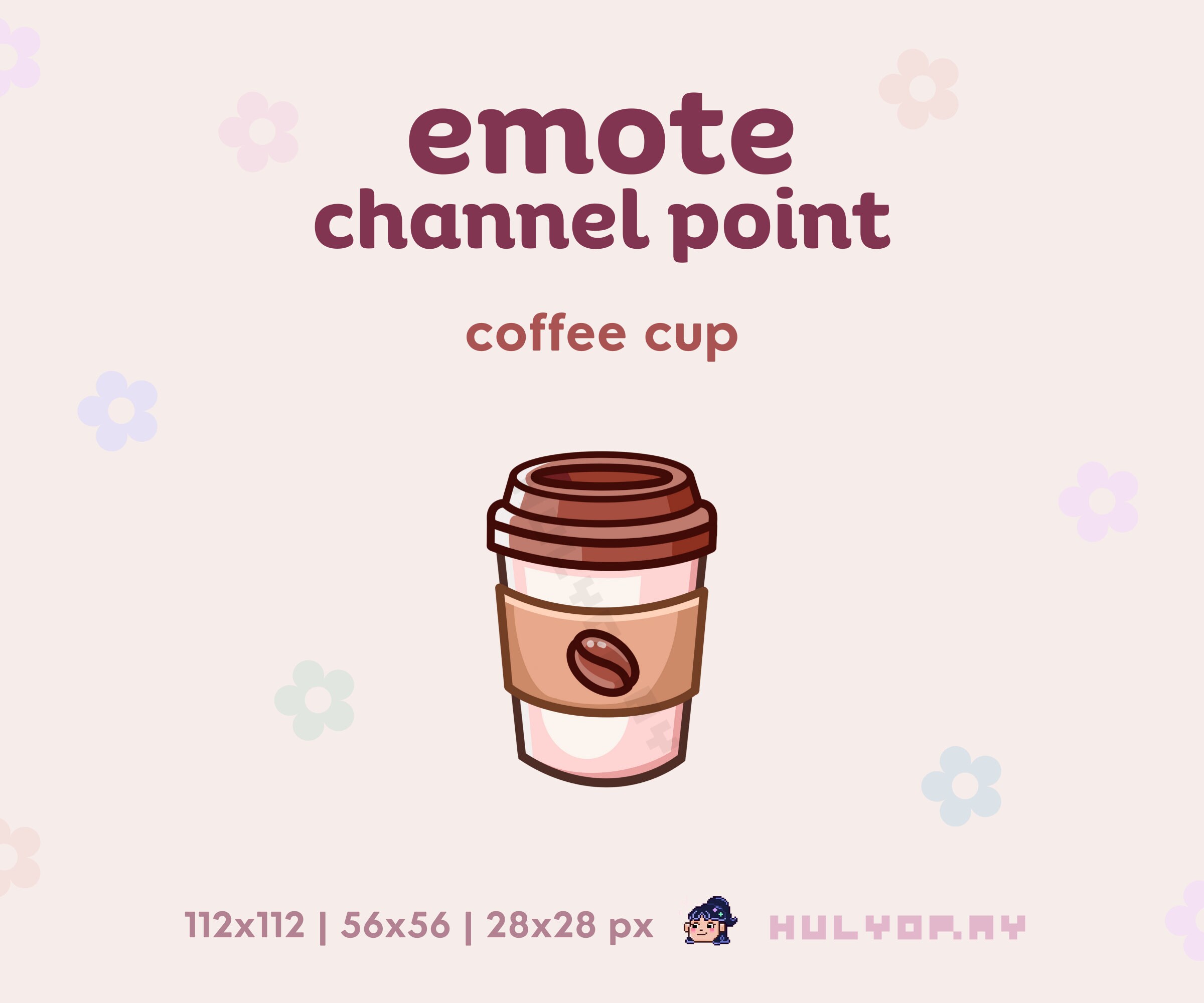 Coffee Cup Channel Point Twitch Emote Cafe Coffee Bean Discord Youtube ...