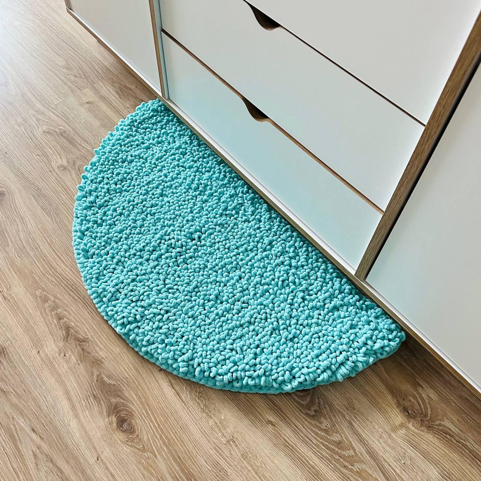 Stylish Semicircle Rug – Soft, Cozy & Versatile - Etsy