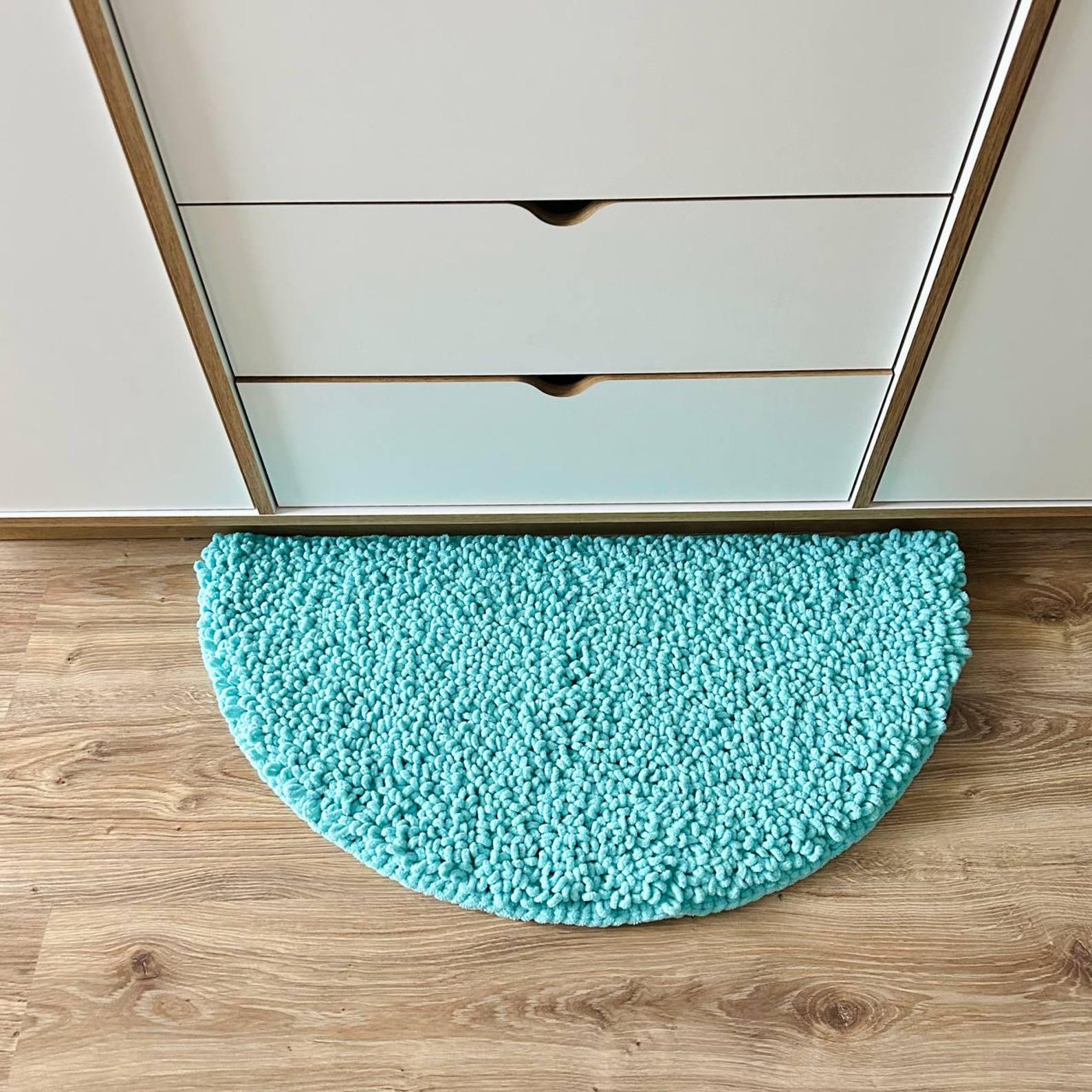 Stylish Semicircle Rug – Soft, Cozy & Versatile - Etsy