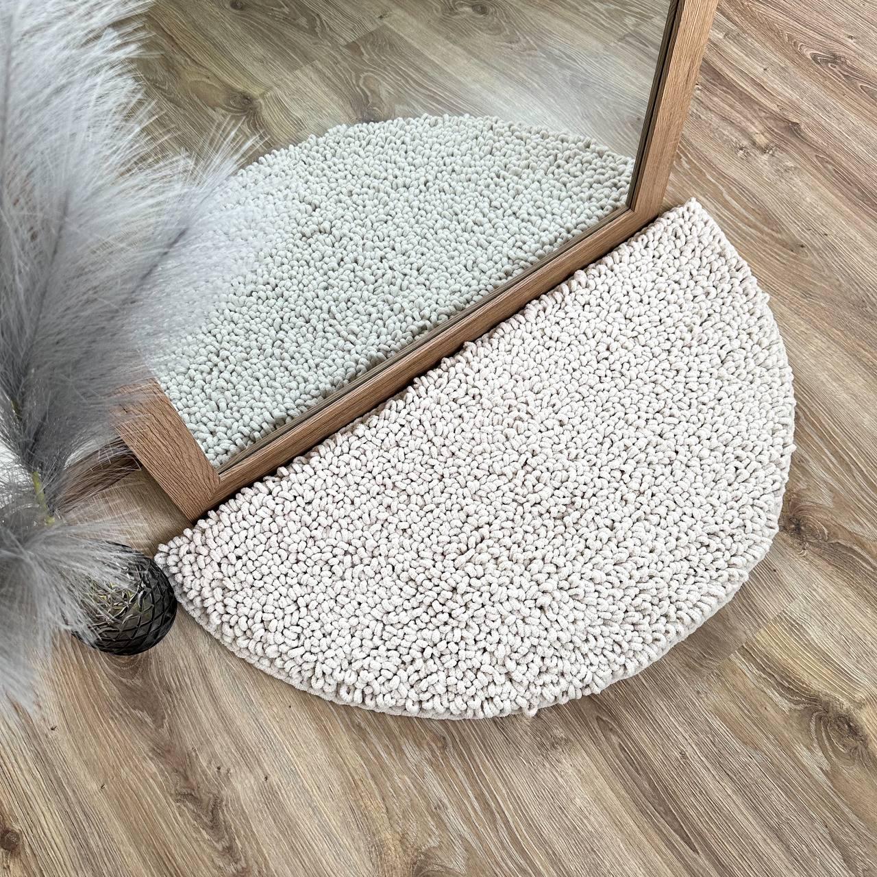 Stylish Semicircle Rug – Soft, Cozy & Versatile - Etsy