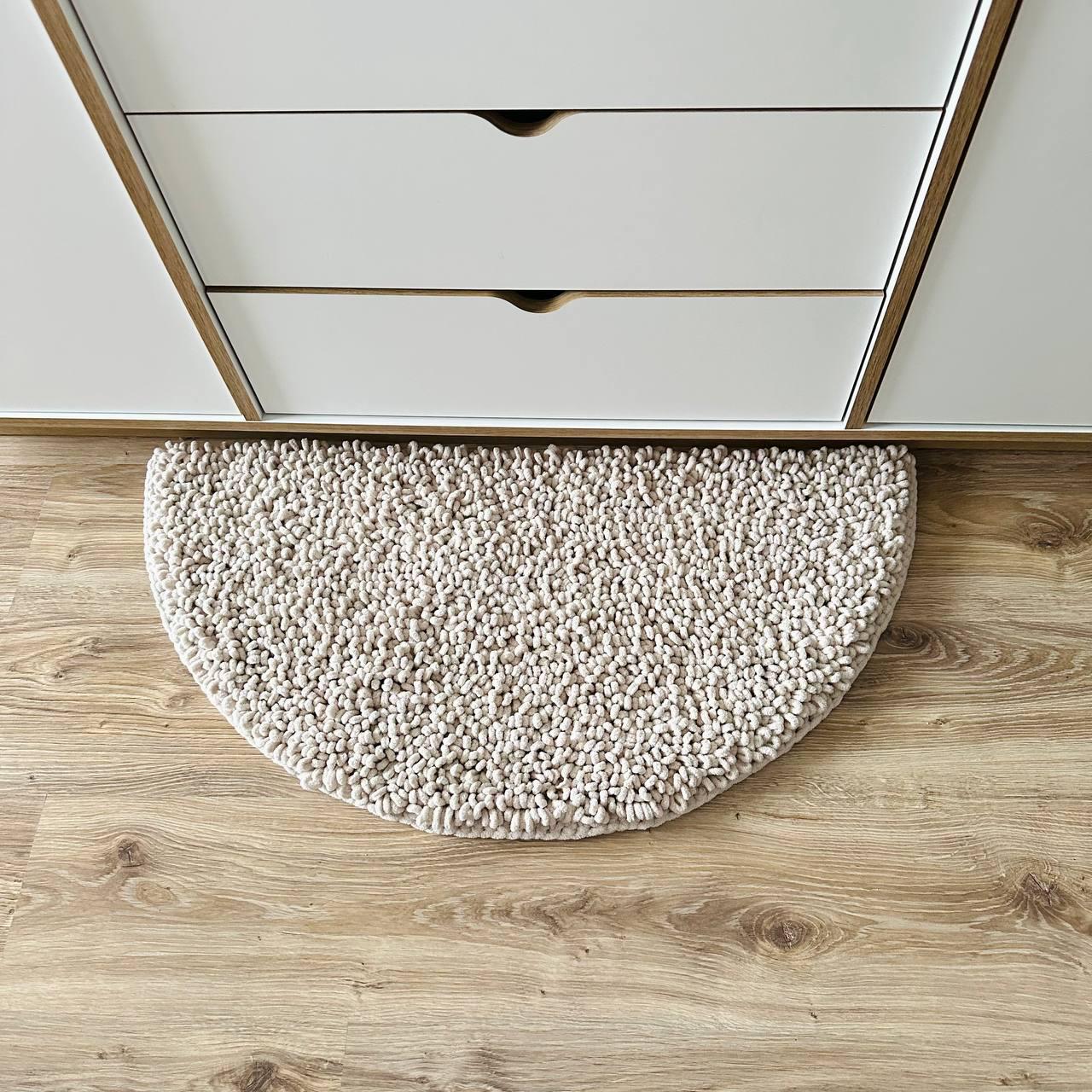 Stylish Semicircle Rug – Soft, Cozy & Versatile - Etsy