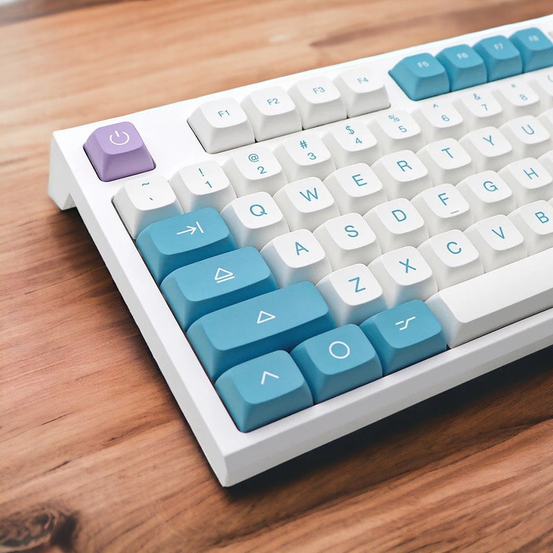 Blue and Purple Keycaps - Etsy