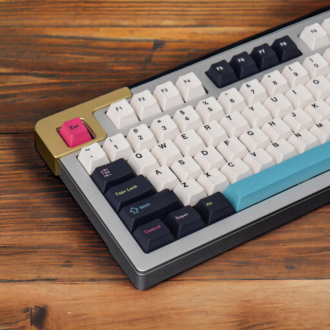 Retro Minimalist Outer Space Theme Cool Keycaps Set for Mechanical ...