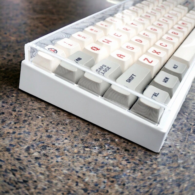 High Quality Acrylic Case for Mechanical Keyboards Dust Cover With 60 ...