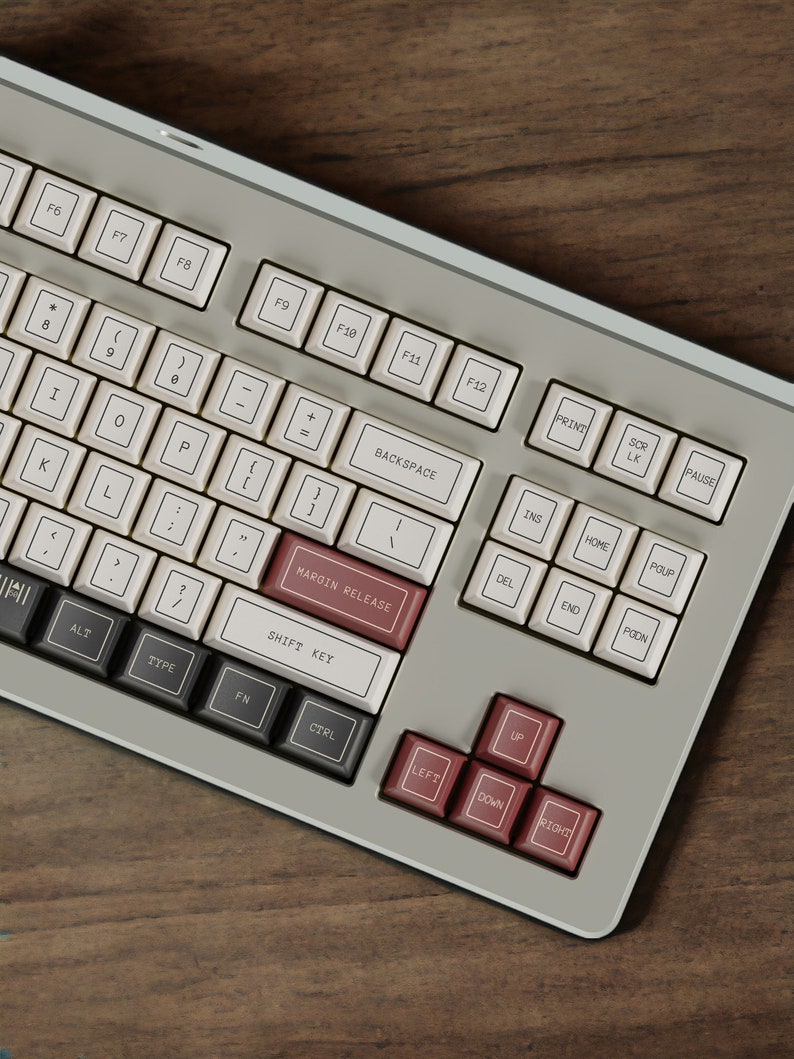 Border Design Classic Theme Cute Cool Keycaps Set for Mechanical ...