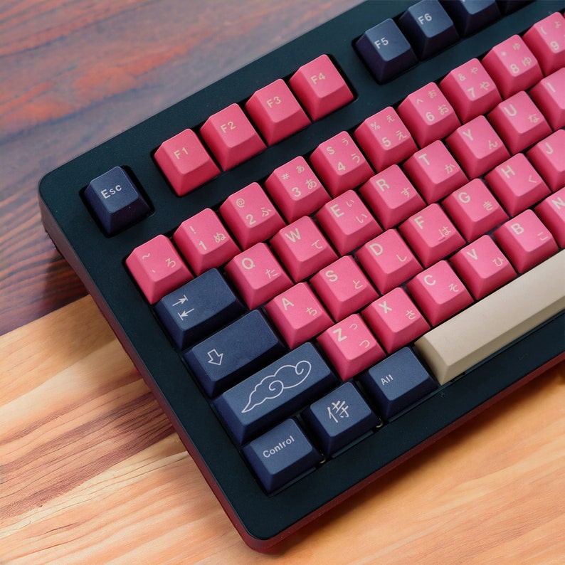 Samurai Ronin Katana Legend Theme Cute Cool Keycaps Set for Mechanical ...