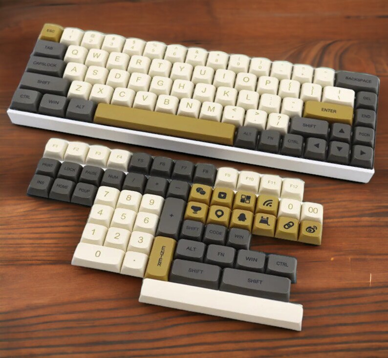 Eclipse Ember Aurora Glow Theme Cute Cool Keycaps Set for Mechanical ...