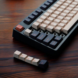 Thai Tea Modern Orange Theme Cute Cool Keycaps Set for Mechanical ...