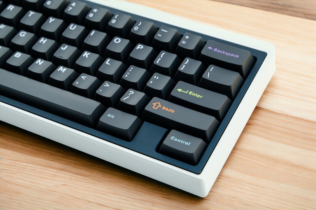 Midnight Charcoal Black Theme Cute Cool Keycaps Set for Mechanical ...