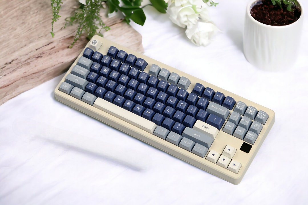 Fishing Strong Blue River Theme Cute Cool Keycaps Set for Mechanical ...