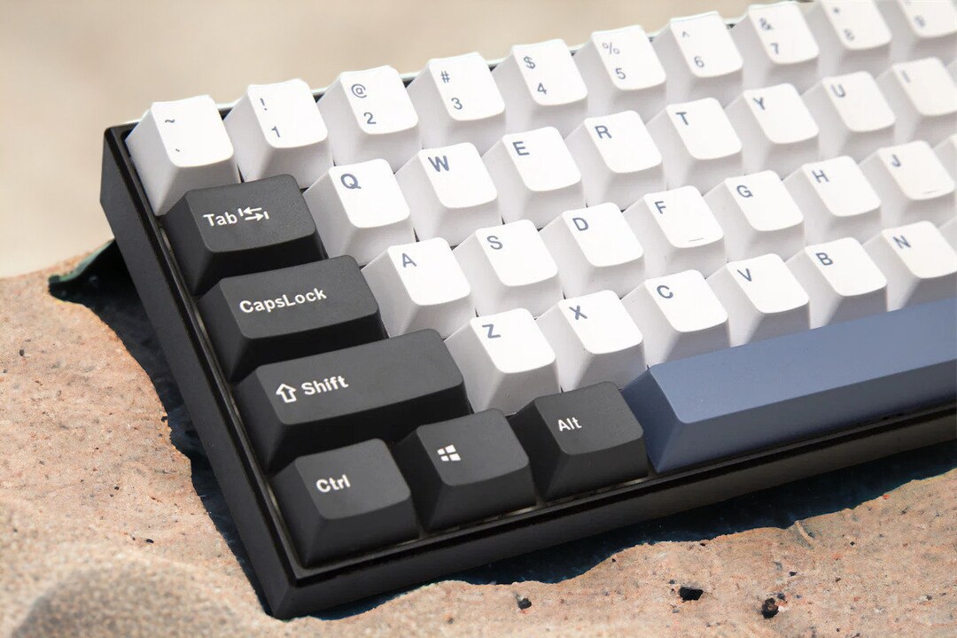 Arctic Aurora Gray North Cute Cool Theme Keycaps Set for Mechanical ...