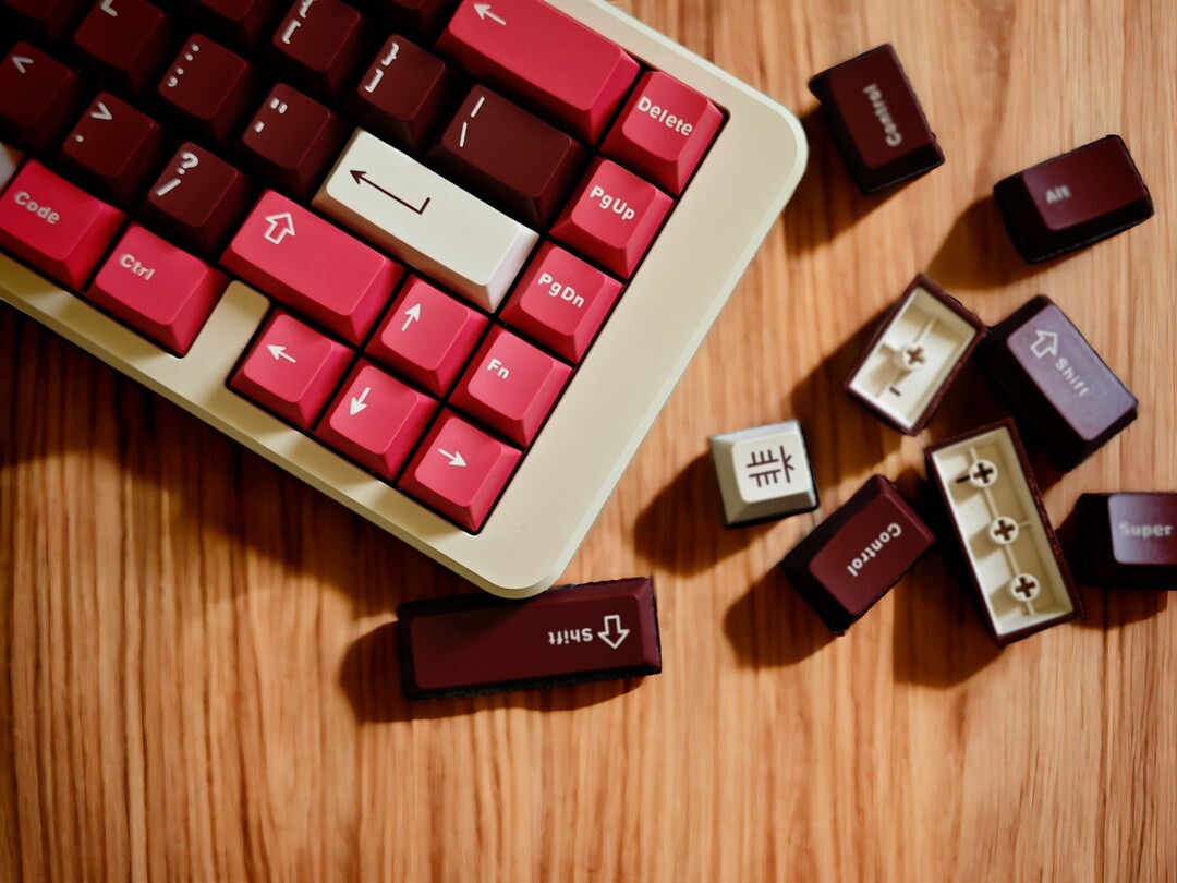 Terratint Ember Elegance Theme Cute Cool Keycaps Set for Mechanical ...