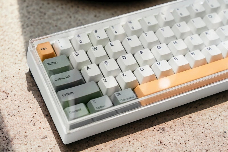 High Quality Acrylic Case for Mechanical Keyboards Dust Cover With 60 ...