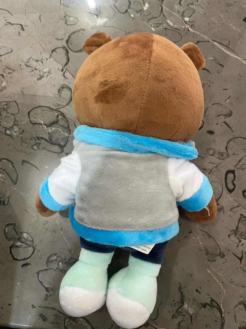 Graduation Ye Bear Teddy Bear Rapper Plush Kanye West - Etsy Canada