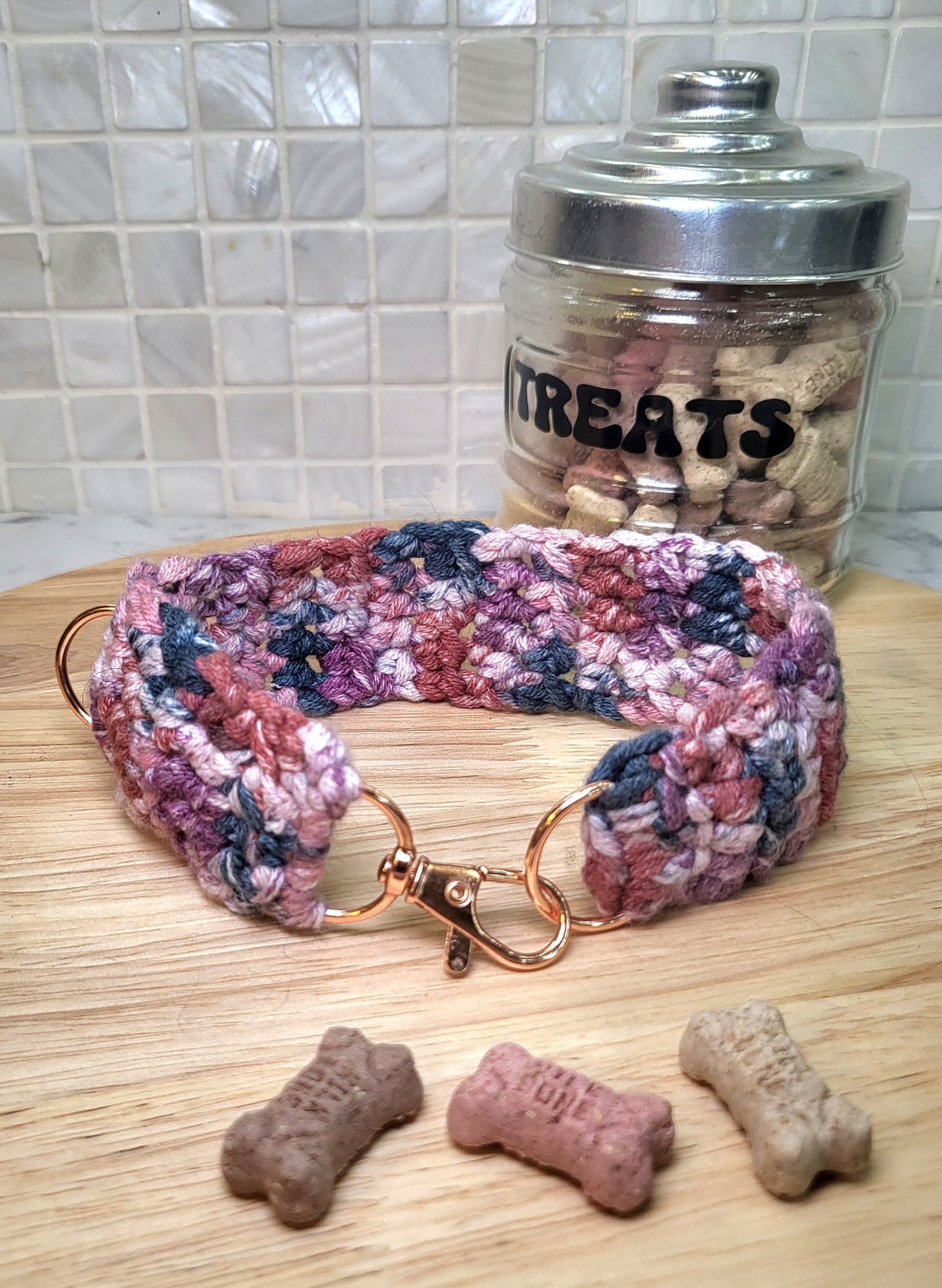 Crocheted Dog Collar Multiple Sizes Pattern - Etsy