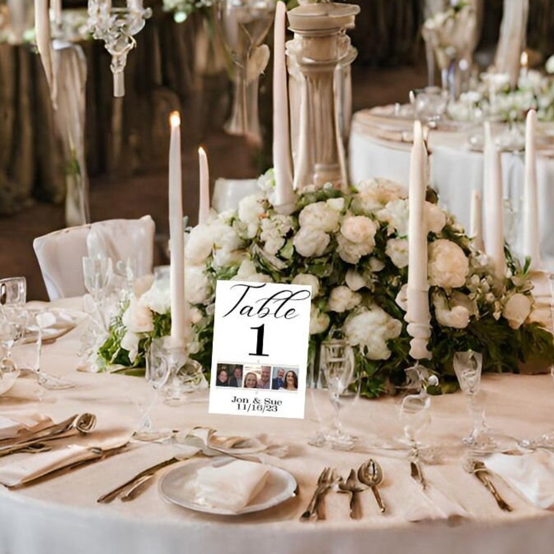 Editable Table Numbers Template - Etsy