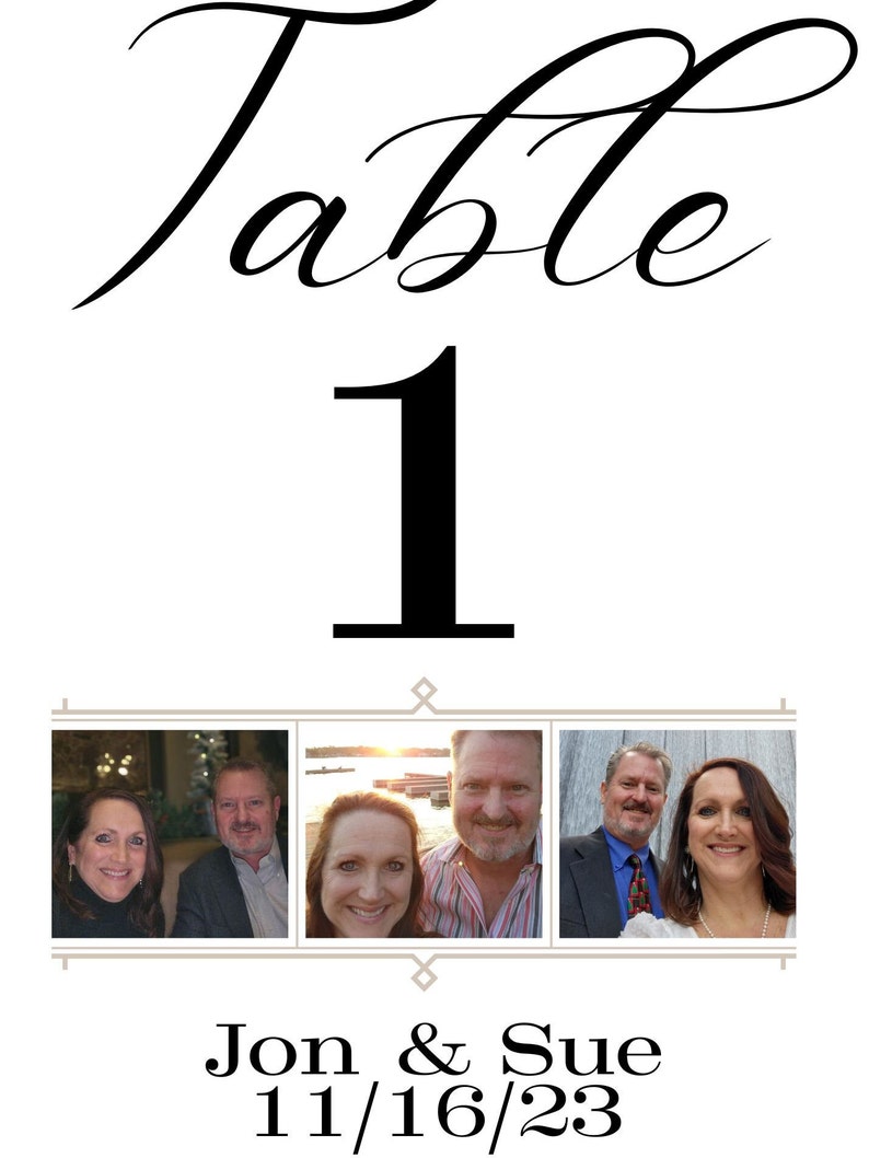 Editable Table Numbers Template - Etsy
