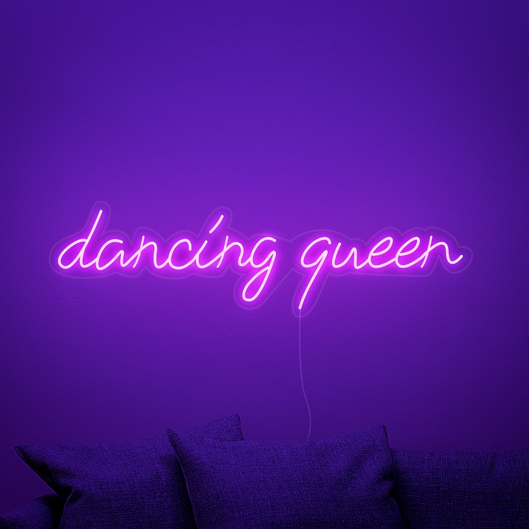 Neon dancing Queen Let Your Energy Shine - Etsy
