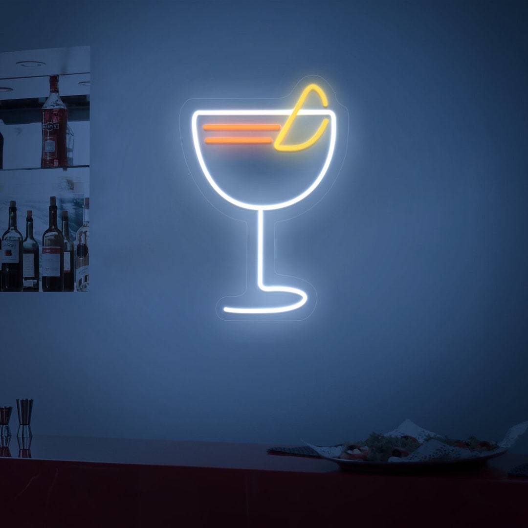Néon Spritz LED, Enseigne néon, néon cocktail, Lumière néon, Artisan néon, Néon artiste ...