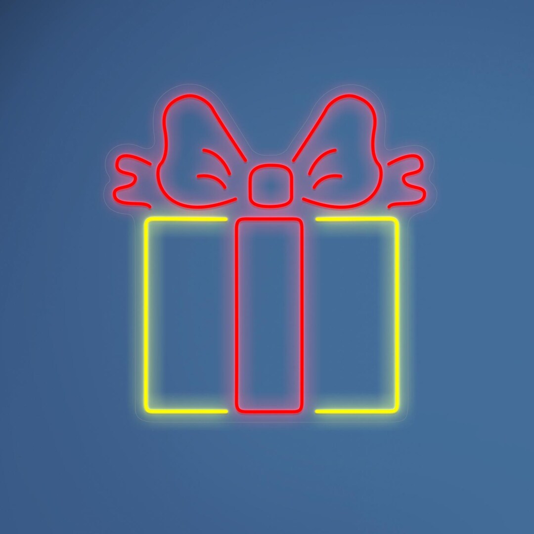 LED Gift Neon Sign, Christmas Light Sign, Christmas Interior Decoration ...