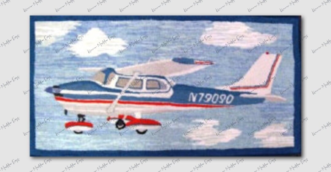 Airplane in Flight Pattern - Etsy