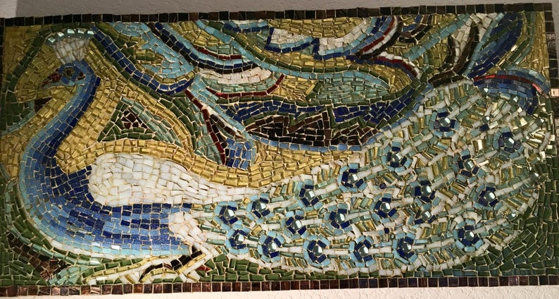 Peacock Mosaic Pattern - Etsy