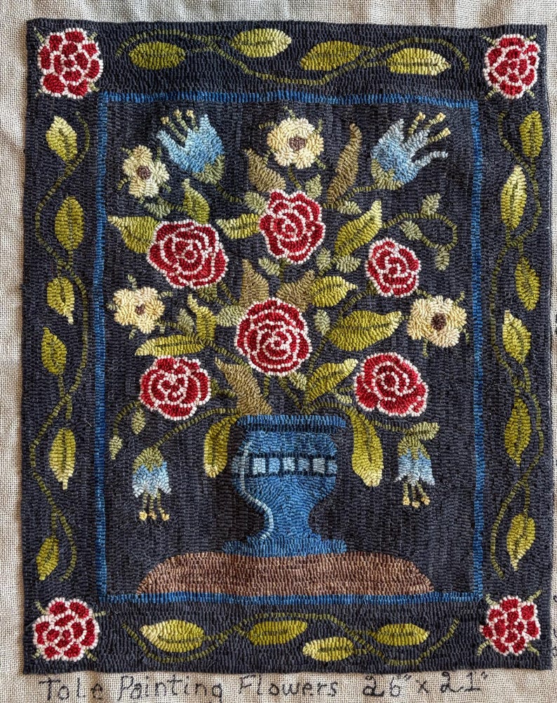 Tole Painting Flowers Pattern - Etsy
