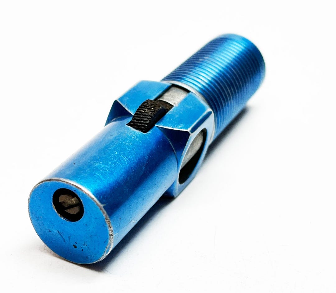 BLUE NIMROD PIPELITER - Working 1950s Vintage Anodized Aluminum Nimrod ...