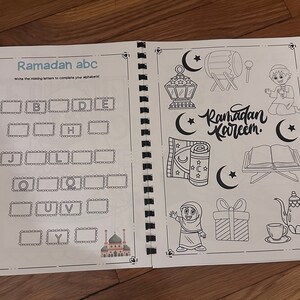 Ramadan Gifts for Kids. Activity Booklet for Kids. 30 Pages of Fun ...