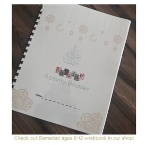 Ramadan Gifts for Kids. Activity Booklet for Kids. 30 Pages of Fun ...