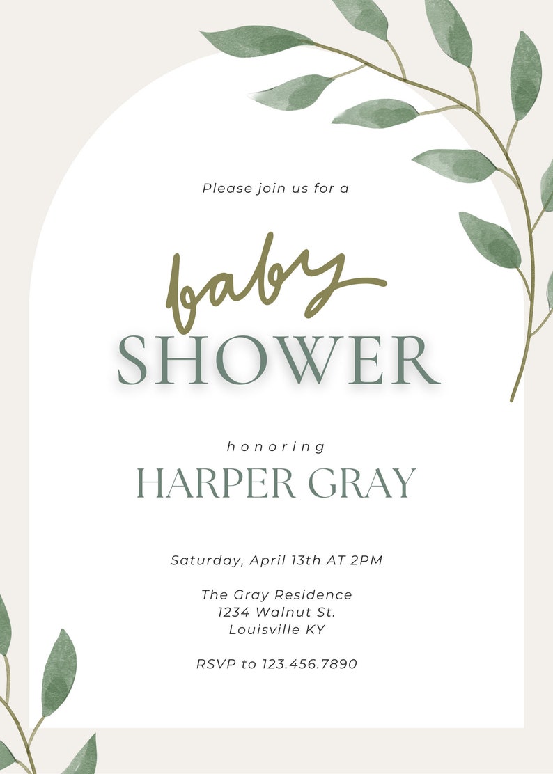 Editable Baby Shower Invitation Bundle PLR Baby Shower Invite Baby ...