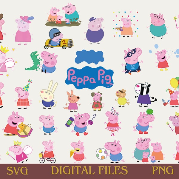 Peppa Pig Princess - Etsy
