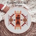 Aztec Cross Stitch Pattern PDF Instant Download, Ethnic Geometric ...