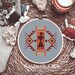 Aztec Cross Stitch Pattern PDF Instant Download, Ethnic Geometric ...