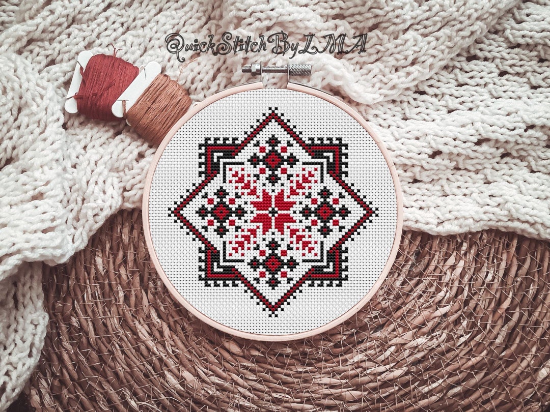 Ukrainian Cross Stitch Pattern Instant Download PDF Slavic Folk ...
