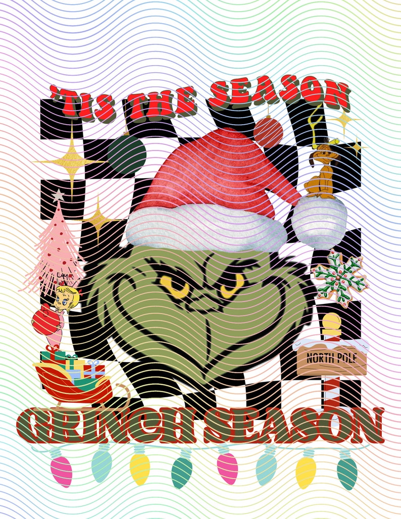 Grinch Season Png File - Etsy