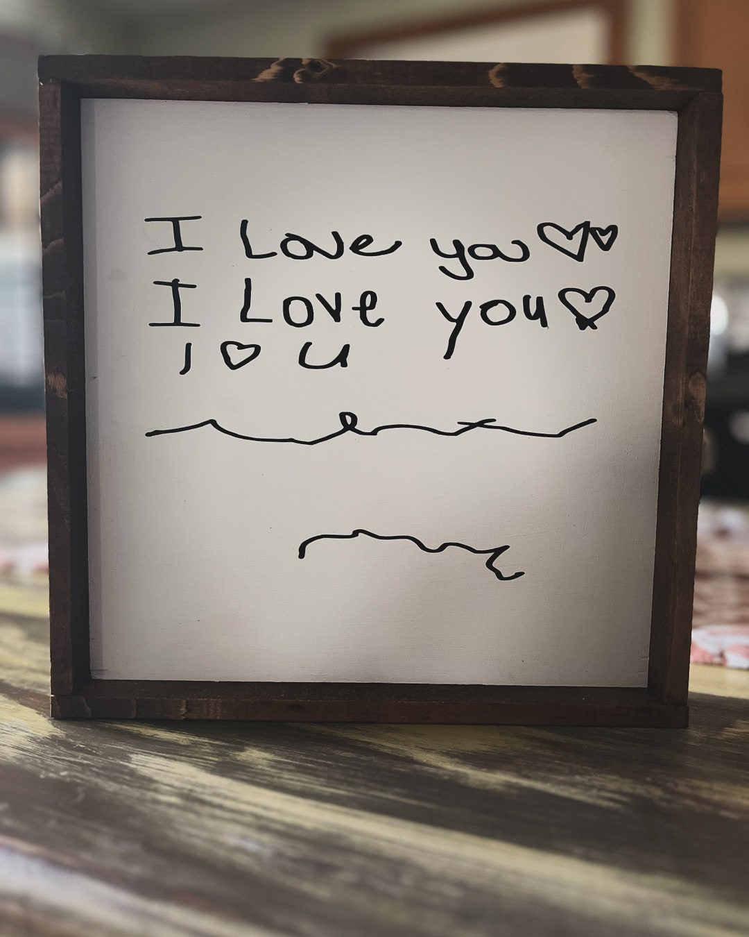 Custom Handwriting Sign - Etsy