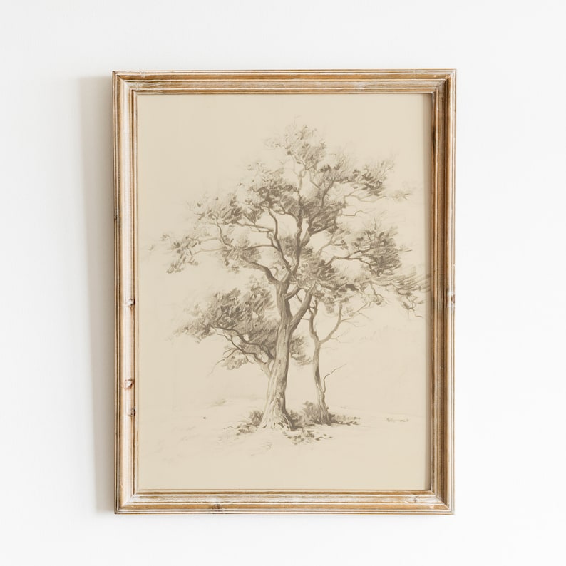 Vintage Bible Verse Gallery Wall Art Bundle, Be Strong and Courage ...